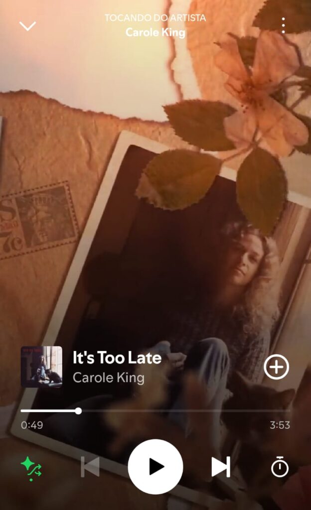2025InSongs #49 t's Too Late - Carole King - Rômulo Vieira