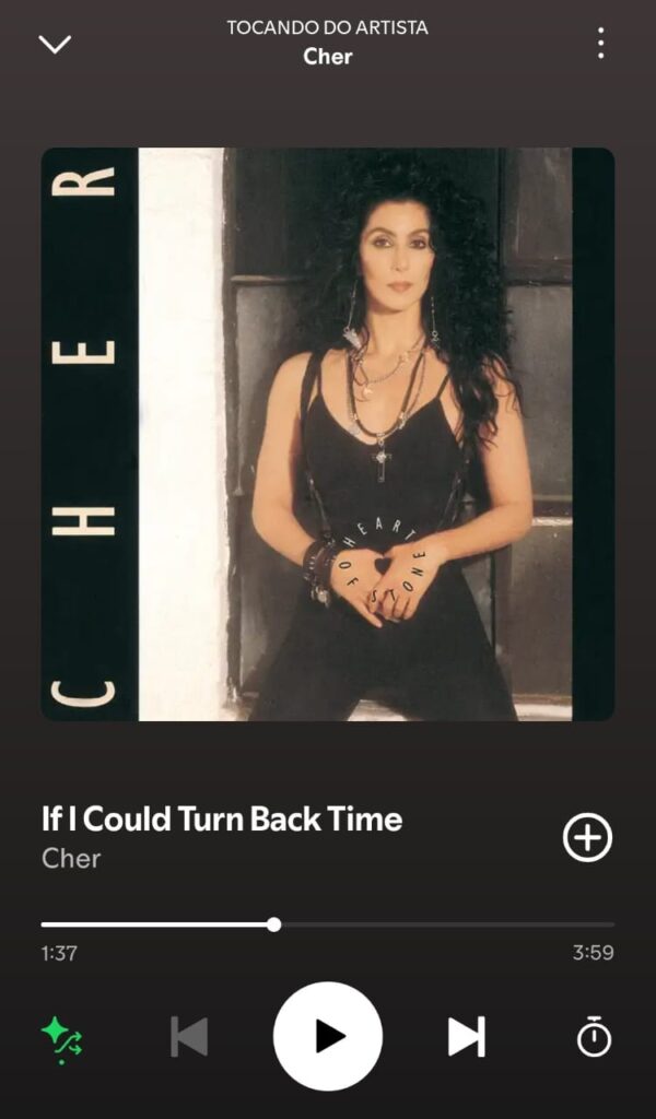 2025InSongs #97 If i could turn back time - Cher - Rômulo Vieira